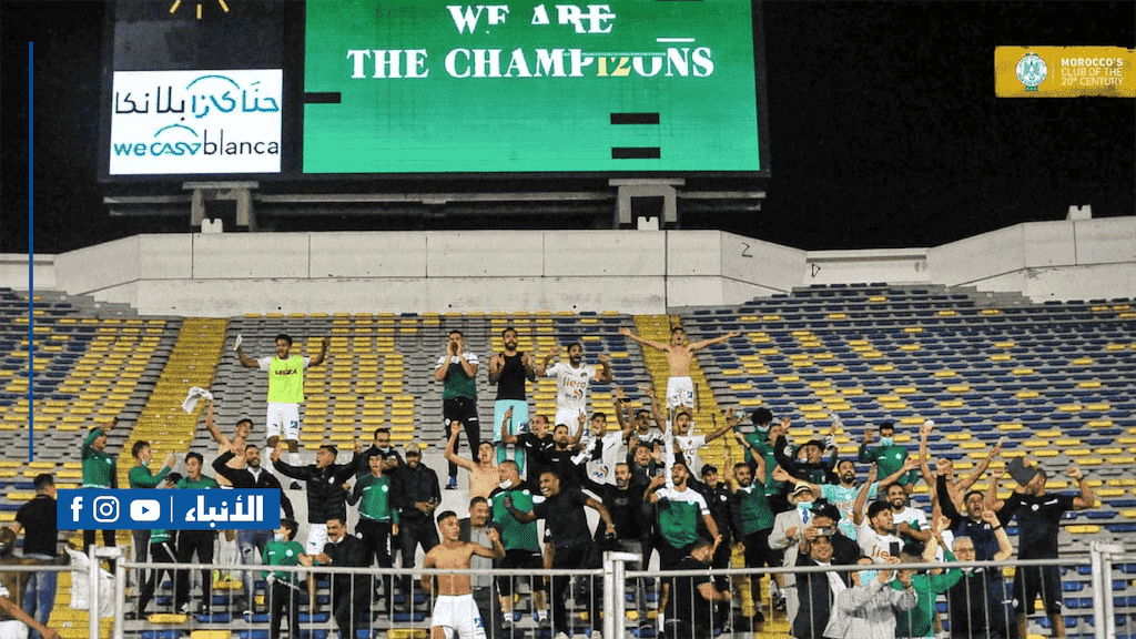 Anbaetv – الرجاء يضمن 300 مليون بعد التتويج